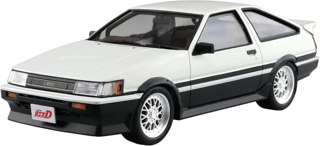 AOSHIMA INITIAL D No.13 Wataru Akiyama AE86 Levin 1/24 Scale Model Kit ...