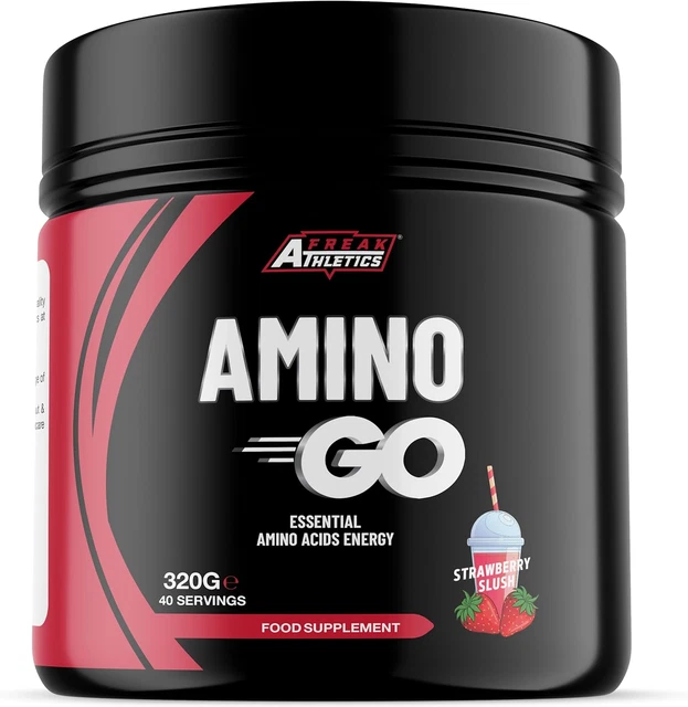 AMINO GO - Premium Essential Amino Energy Pre Workout Powder, Energy ...
