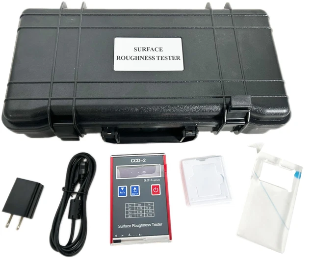 SURFACE ROUGHNESS TESTER with High-speed DSP Processor Ra Rz Rq Rt ...