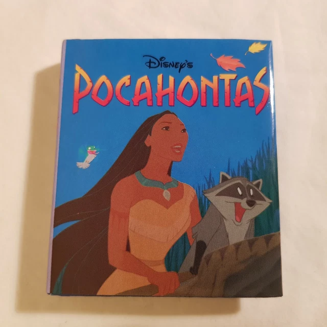 MINIATURE BOOK POCAHONTAS Disney Running Press Christmas gift stocking ...