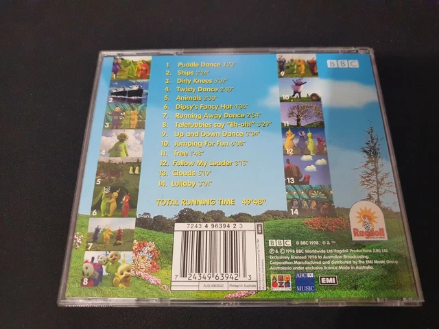 TELETUBBIES THE ALBUM CD 1998 | Kids Children's Music BBC TV Show EUR 7 ...