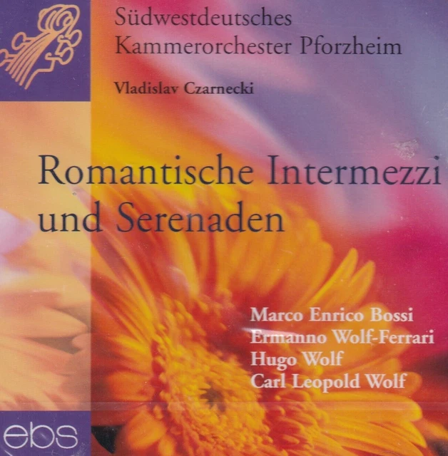 WOLF-FERRARI L C WOLF Hugo WOLF Saitenserenaden BOSSI Pforzheim ...