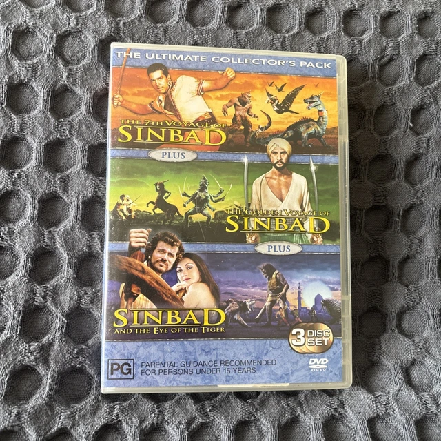 SINBAD: THE ULTIMATE Collector's Pack - 3-disc DVD Set Region 4, Ray ...