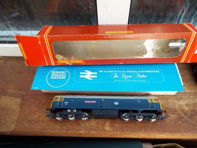 HORNBY OO GAUGE Intercity BR Class 47 The Queen Mother Diesel ...