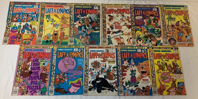 MARVEL HANNA-BARBERA LAFF-A-LYMPICS #1 2 3 4 5 6 7 8 9 10 11 EUR 121,41 ...