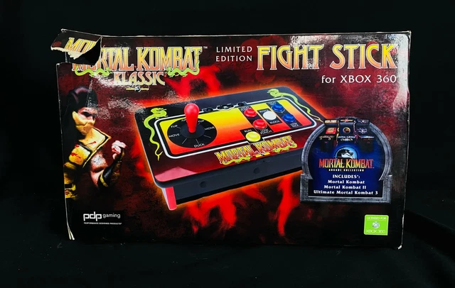 MORTAL KOMBAT KLASSICS Limited Edition Fight Stick - Xbox 360 ...