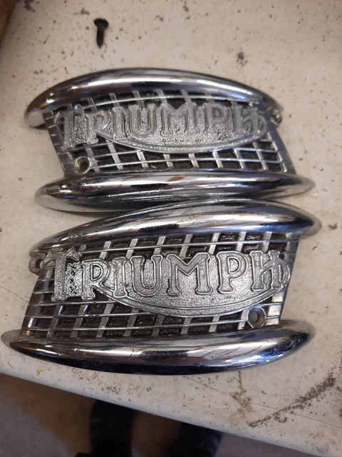 TRIUMPH TIGER CUB T20 Tank Badges £42.02 - PicClick UK