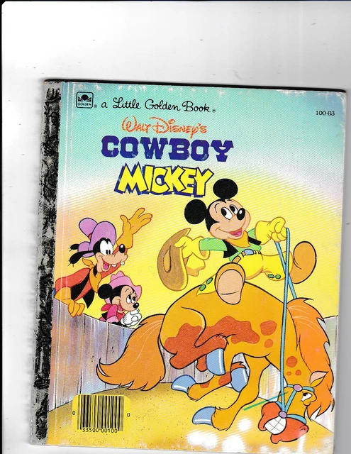 WALT DISNEY'S COWBOY MICKEY---Cindy West---Guelle---1990---a Little ...