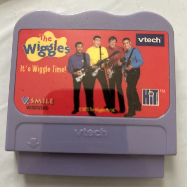 VTECH VSMILE ~ The Wiggles ~ It's Wiggle Time ~ Game Cartridge Only £0. ...