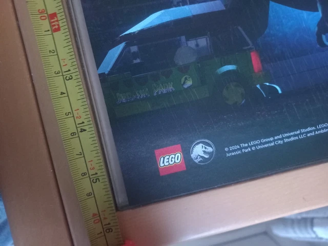 LEGO JURASSIC PARK Paper Pull-Out Poster Official Merchandise (See ...