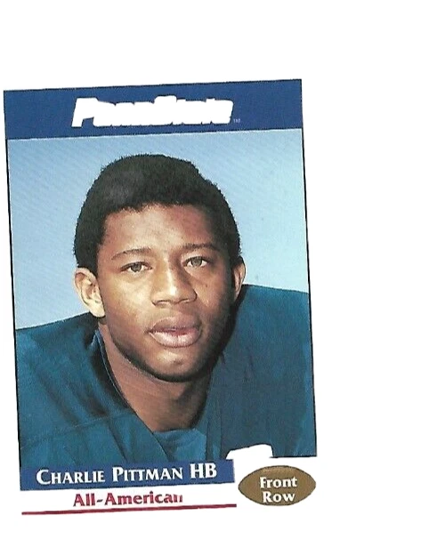 CHARLIE PITTMAN 1992 Penn State première rangée All-American EUR 2,72 ...