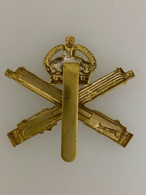 BRITISH ARMY WWI Machine Gun Corps Brass Metal Cap Badge M.G.C. £10.95 ...