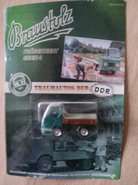 BRAUSTOLZ TRAUMAUTOS DER DDR - Multicar Einsitzer Schüttelt - Modell Nr ...