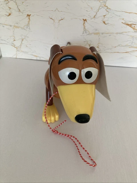 DISNEY / PIXAR TOY STORY Pull Along SLINK SLINKY DOG Figure Toy Stretch ...