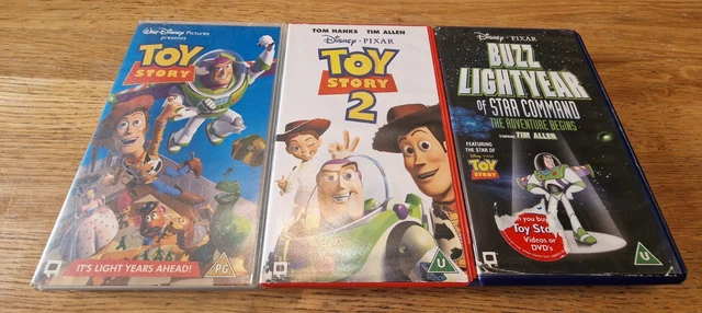WALT DISNEY PIXAR Toy Story VHS Bundle #3 £13.00 - PicClick UK