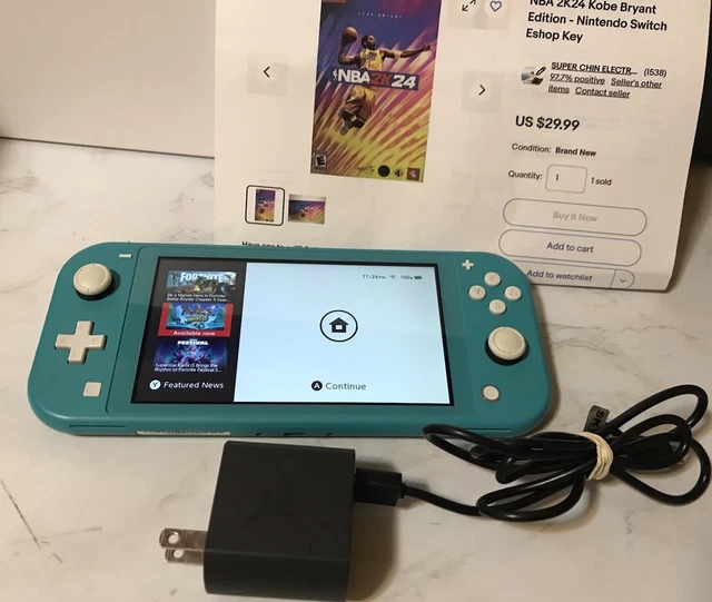 NINTENDO SWITCH LITE 32GB Console - Turquoise $139.00 - PicClick