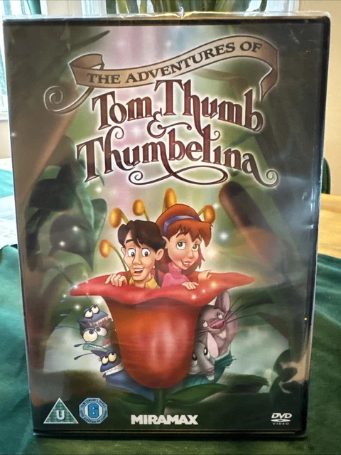 THE ADVENTURES OF Tom Thumb And Thumbelina DVD *NEW SEALED.FREE UK ...