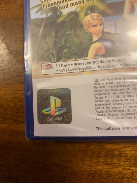 SUMMER HEAT BEACH Volleyball Playstation 2 PS2 New and Sealed £25.00 ...