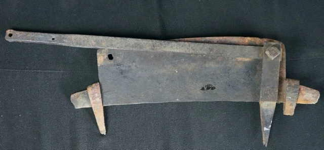 ANTIQUE JAPAN TOOL blade hand forged iron craft 1900s £61.77 - PicClick UK