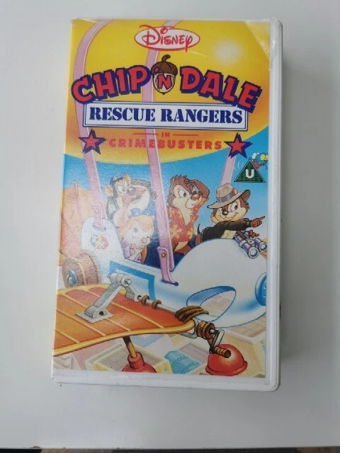 CHIP 'N' DALE - Rescue Rangers - Crimebusters (VHS) Disney. £1.99 ...