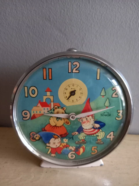 1950’S SMITHS NODDY Timecal Alarm Clock Fully Working. 0.00 - PicClick UK