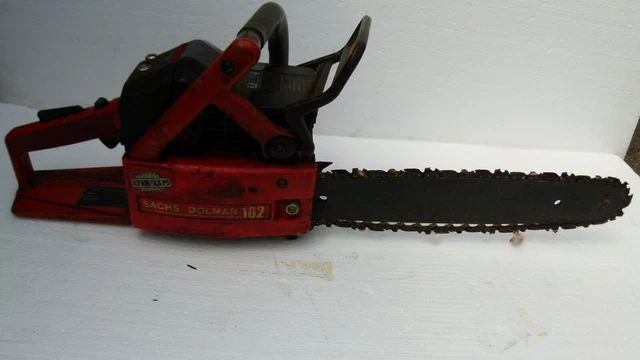 SACHS DOLMAR 102 Kettensäge Benzinkettensäge Kaminholzsäge EUR 30,12 ...