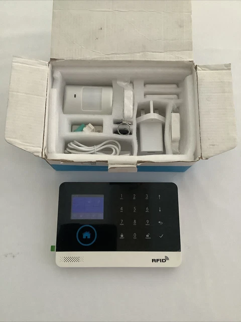 WIRELESS WIFI GSM Dual Network Smart House Alarm System Controller PIR ...