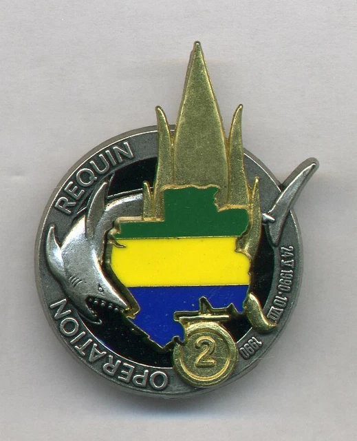 LÉGION ETRANGÈRE. REI. 2° Régiment Etranger. Opér. Requin (L121) EUR 12 ...