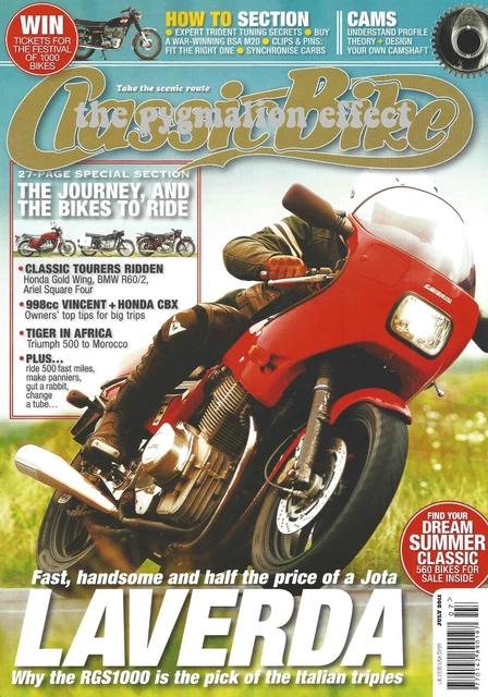 LAVERDA RGS1000 BMW R60/2 Ariel Square Four Honda GL1000 Gold Wing BSA ...