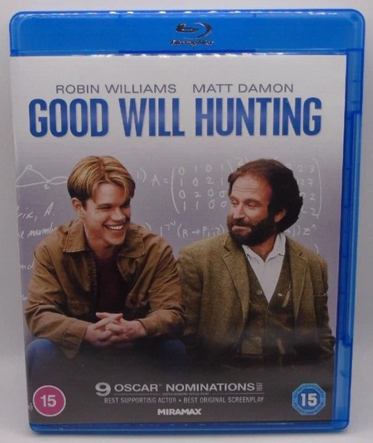 GOOD WILL HUNTING (2020) Blu-Ray Disc Robin Williams Matt Damon Rated ...