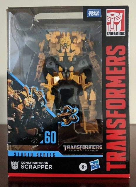 TRANSFORMERS STUDIO SERIES Scrapper 60 NEW Constructicon Voyager Class ...