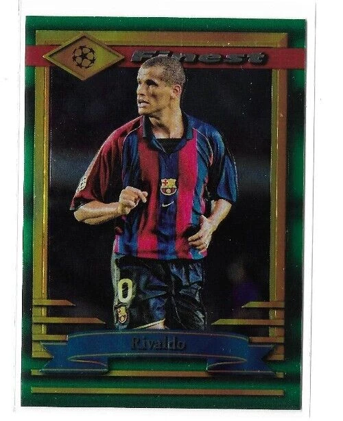 2022-23 TOPPS FINEST UEFA Flashbacks Rivaldo FC Barcelone #74 EUR 3,25 ...