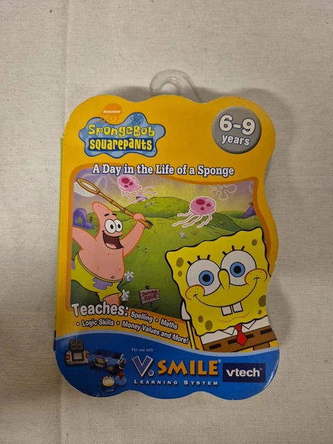 VTECH V.SMILE SPONGEBOB Squarepants - A day in the Life of a Sponge 6 ...