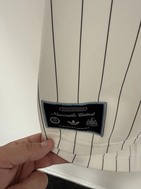 ADIDAS NEWCASTLE UNITED NUFC 25/26 Terrace Icons Off White Jersey X ...