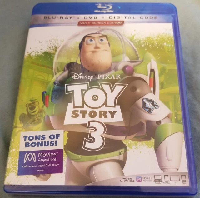TOY STORY 3 - Disney - Multi-Screen Edition ~ BRAND NEW BLU-RAY ...