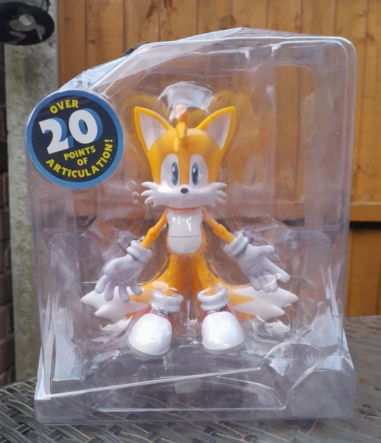 TAILS SONIC THE Hedgehog 6 Inch 6" Super Posers Action Figure No ...