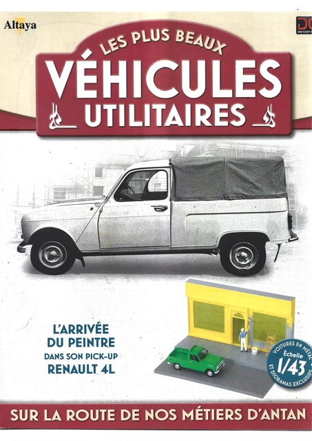 FASCICULE RENAULT 4 PICK-UP (Les Plus Beaux Véhicules Utilitaires) EUR 2,50 - PicClick IT