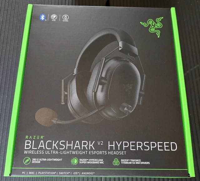 RAZER BLACKSHARK V2 Hyperspeed Wireless Gaming Headset £35.23 - PicClick UK