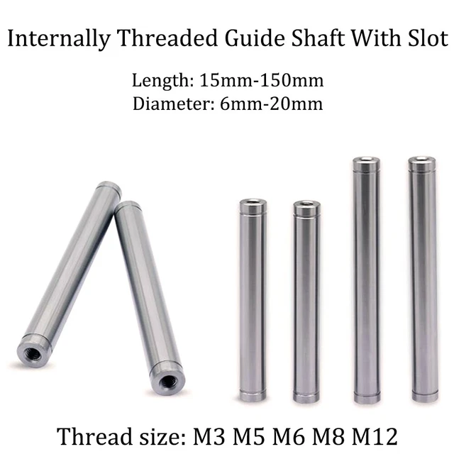 INTERNAL THREAD SHAFT Round Rod Roller Connecting Rod Transmission Rod ...