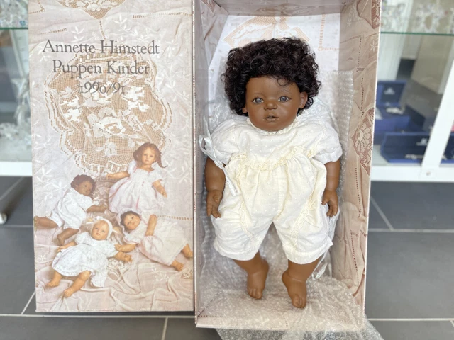 ANNETTE HIMSTEDT POUPON de Collection Poupée Bébé MO 55 Cm. Top Zustand. Très EUR 117,86 ...