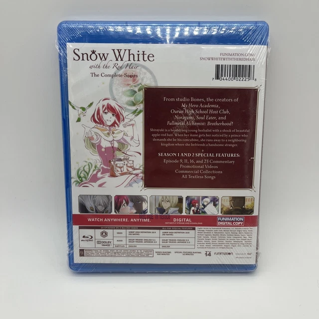 SNOW WHITE WITH the Red Hair: The Complete Series (Blu-ray) 4 Discs 24 ...