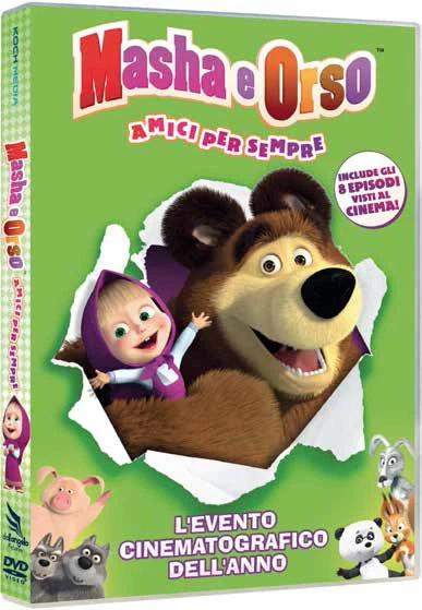 MASHA AND THE Bear - Season 02 Vol. 2 - Friends Forever DVD DALL'ANGELO ...