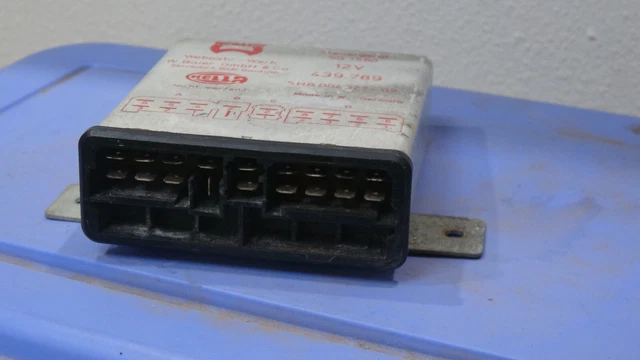 MERCEDES WEBASTO CONTROL Unit ECU Relay Hella 5HB004327-04 105.499 W126 ...