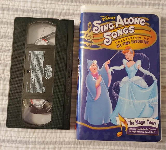🎆 DISNEYS SING Along Songs - Sing Along Songs: The Magic Years VHS 1997 ...