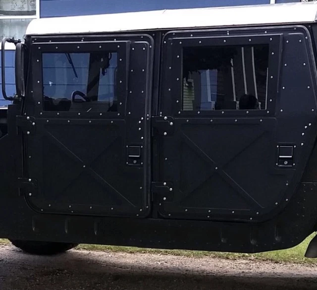 MILITARY HUMVEE FOUR Passenger Hard Top - H1 Aluminum Roof M998 4 Man £ ...