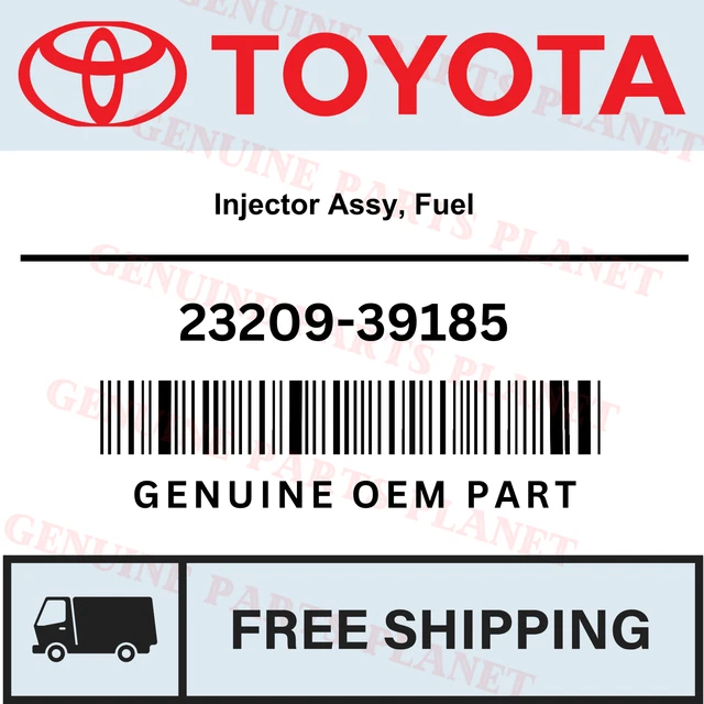 INJECTEUR ASSY, CARBURANT OEM D'Origine TOYOTA TUNDRA 2008-2020 - 23209 ...