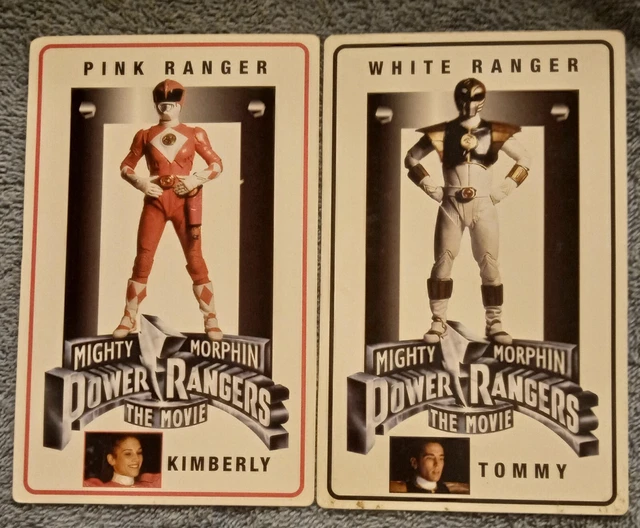 MIGHTY MORPHIN POWER Rangers Movie Cards Kimberely (Pink Ranger ...