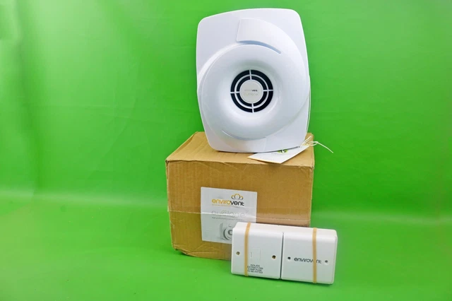 ENVIROVENT CYCLONE 7 SELV Filterless WC Bathroom & Kitchen Extractor ...