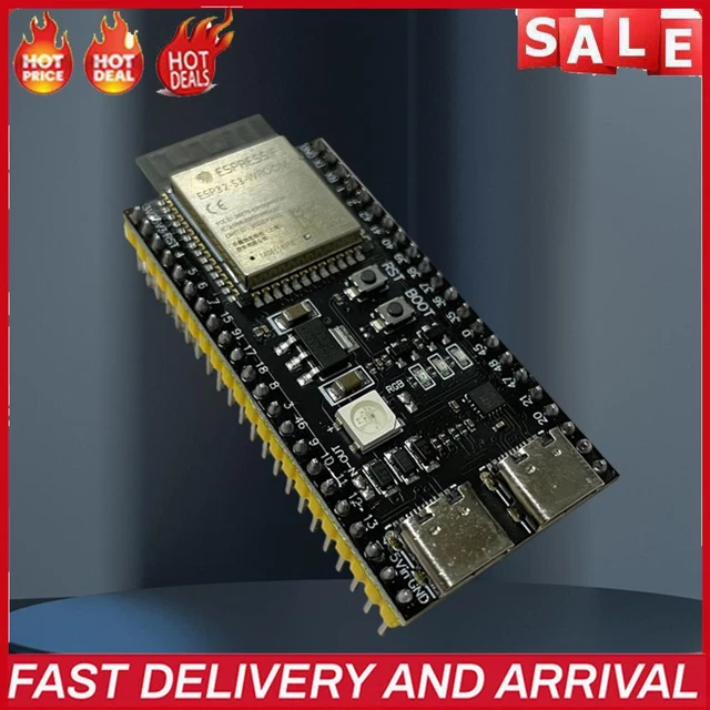 ESP32/ ESP32-S3/ESP32-C3 ESP32 Development Board Dual Type-C N16R8 N8R2 ESP32C3 £7.32 - PicClick UK