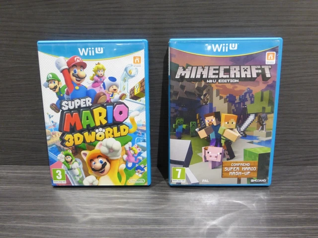SUPER MARIO 3D World et Minecraft pour Nintendo Wii U EUR 36,00 ...